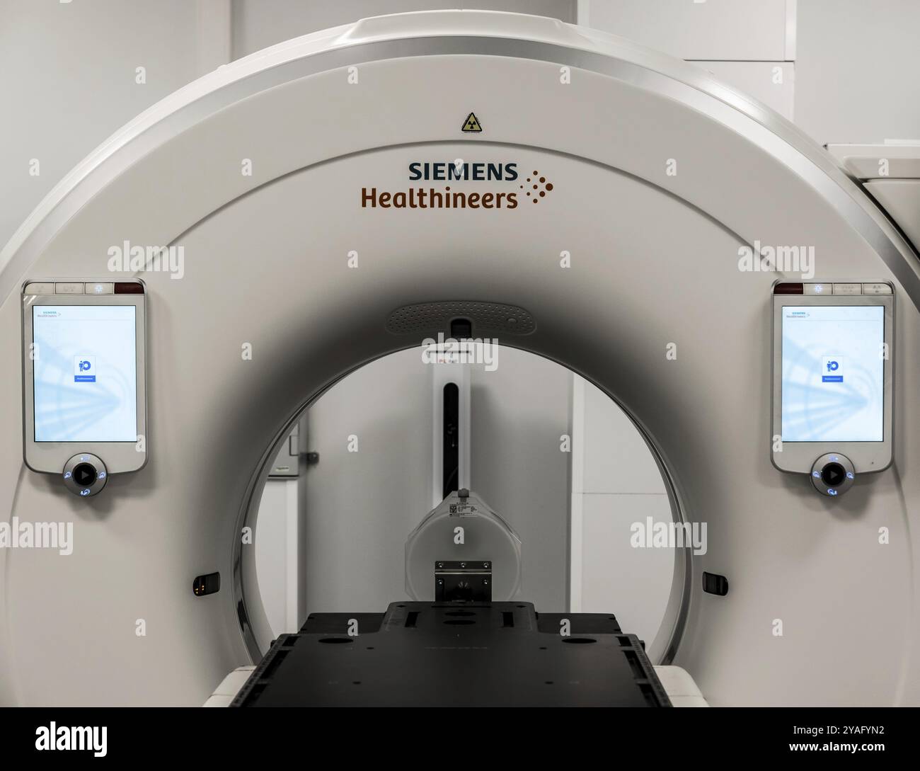 Auderghem, Brussels, Belgium, 02 18 2019: x-ray for computer tomografie ...