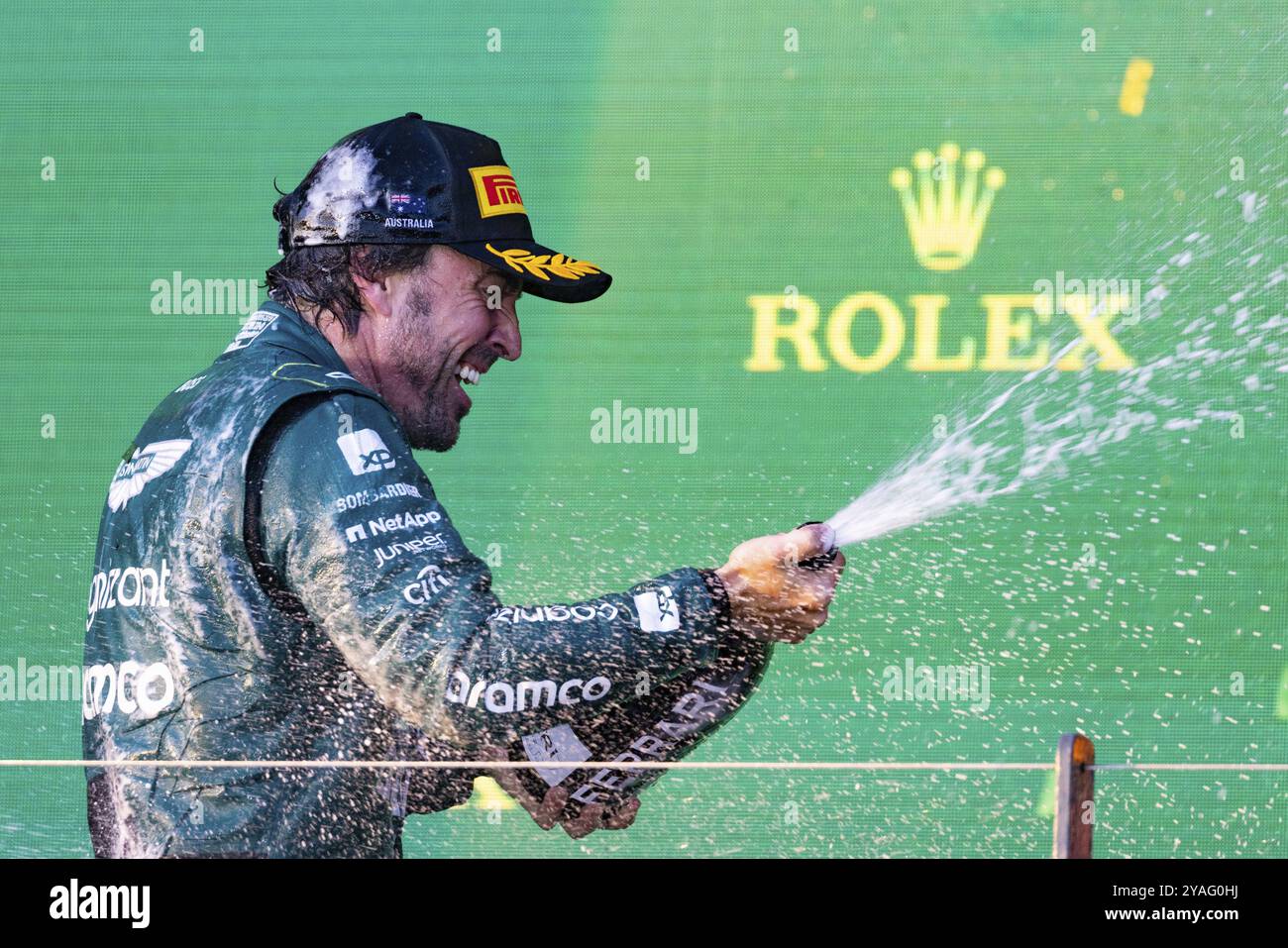 Aston martin aramco f1 teams spanish driver hi-res stock photography ...