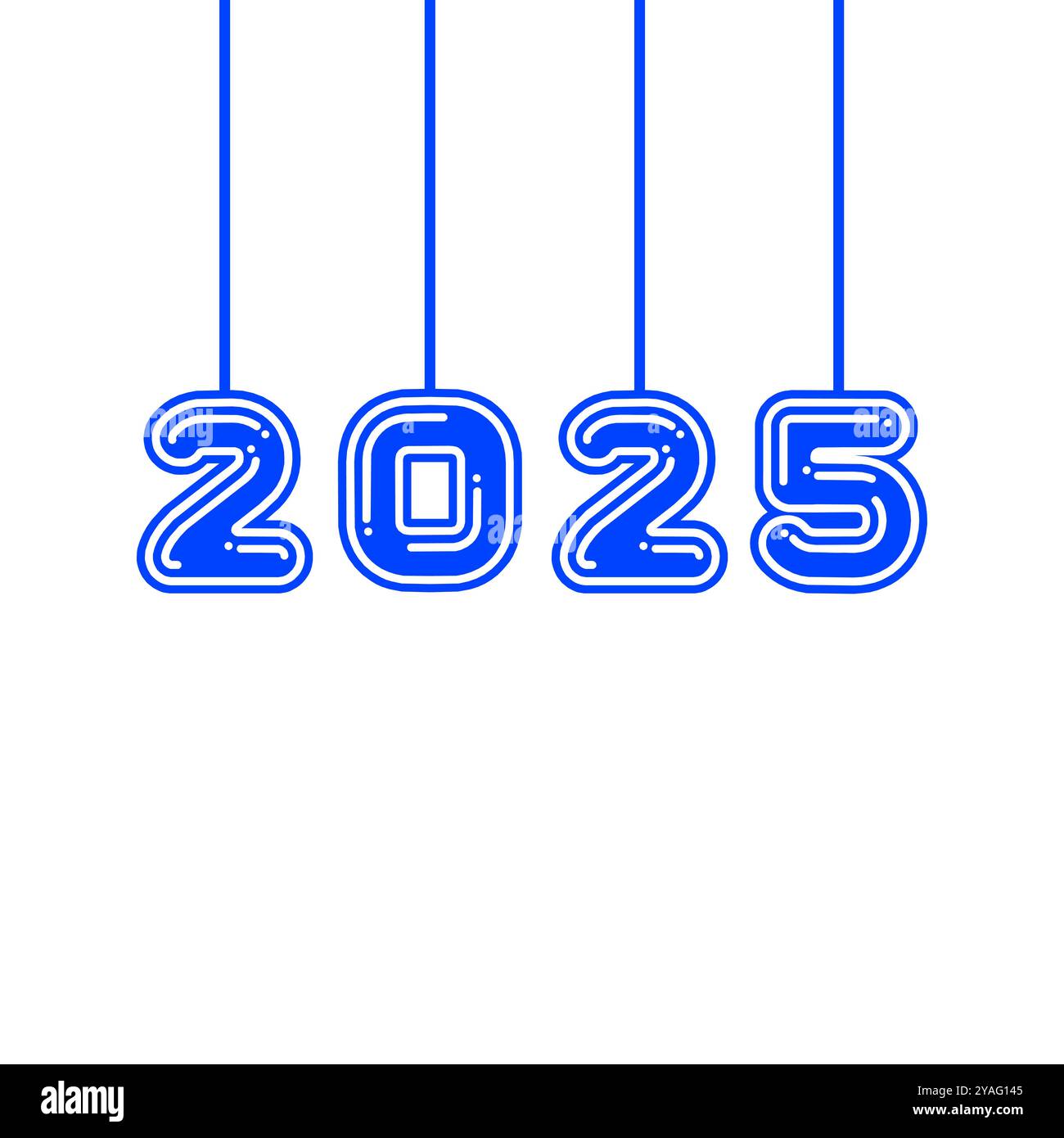 Vector 2025 hi-res stock photography and images - Alamy