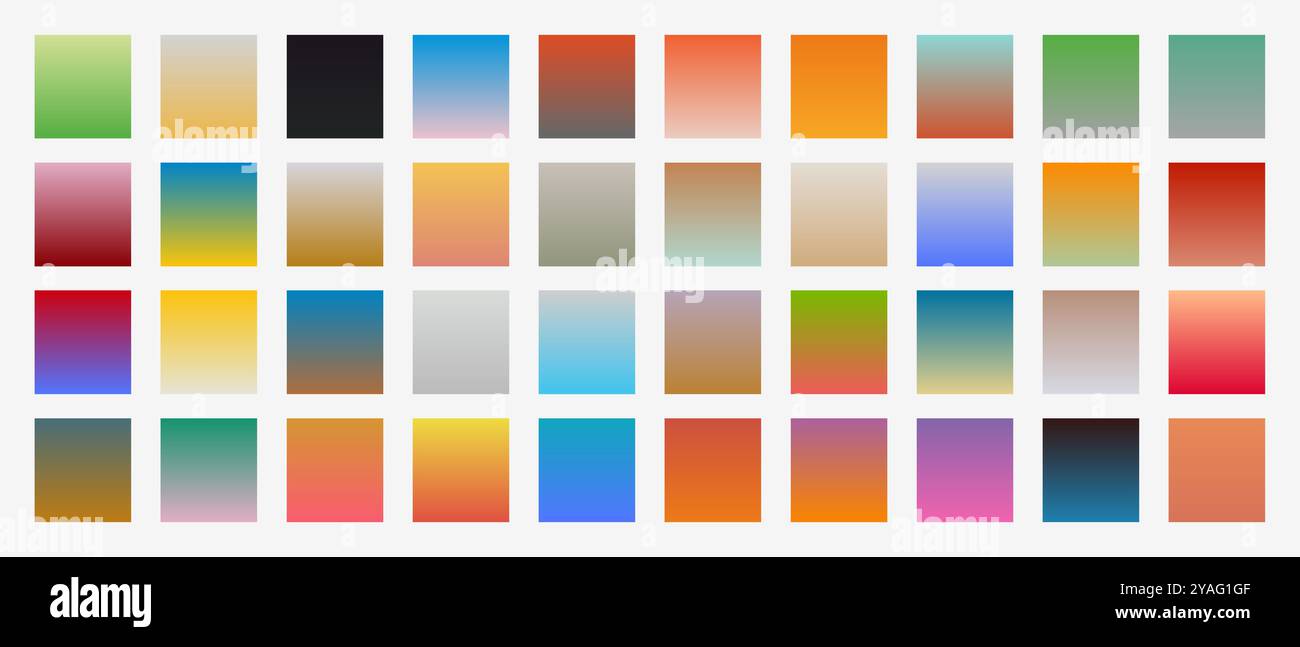 modern and smooth colorful gradient palette backdrop design vector ...