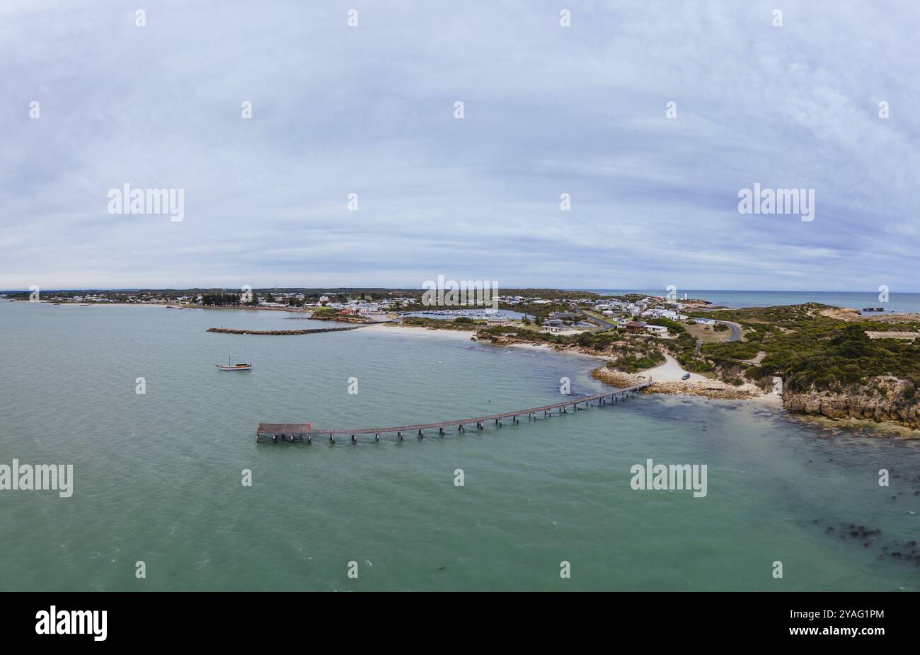 ROBE AUSTRALIA, April 11 2023: The iconic architecture of historic Robe ...