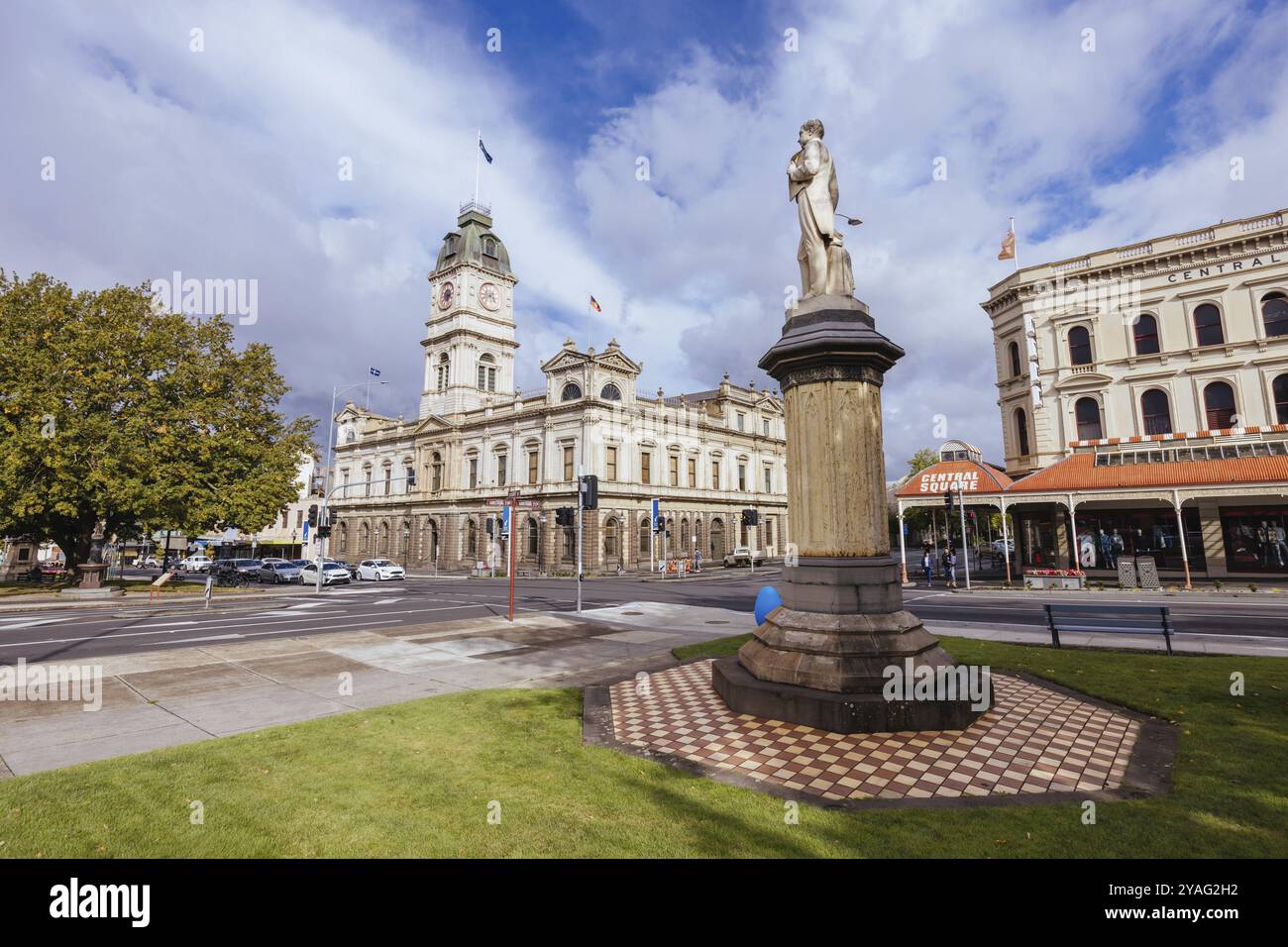 BALLARAT, AUSTRALIA, April 7 2023: The iconic architecture of the ...