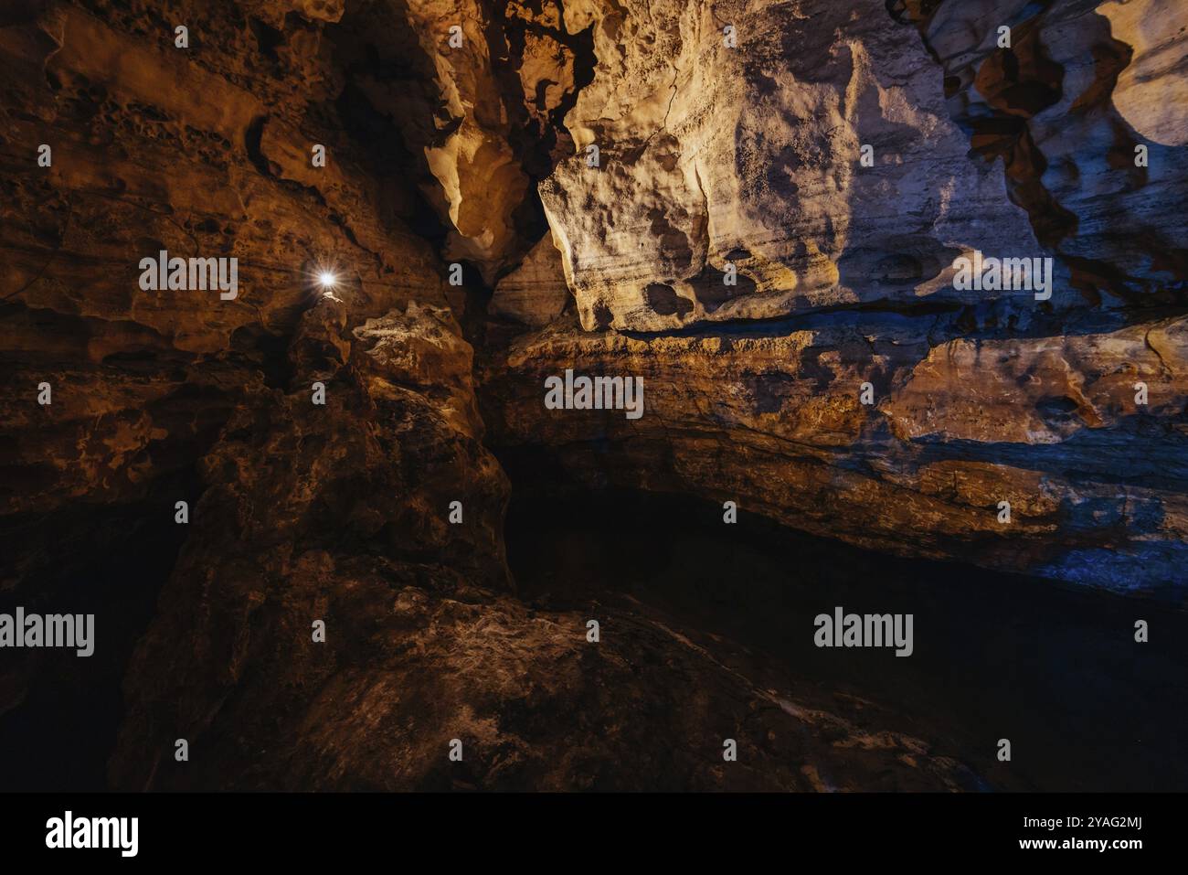 The iconic and popular Engelbrecht Cave system which is a sinkhole ...