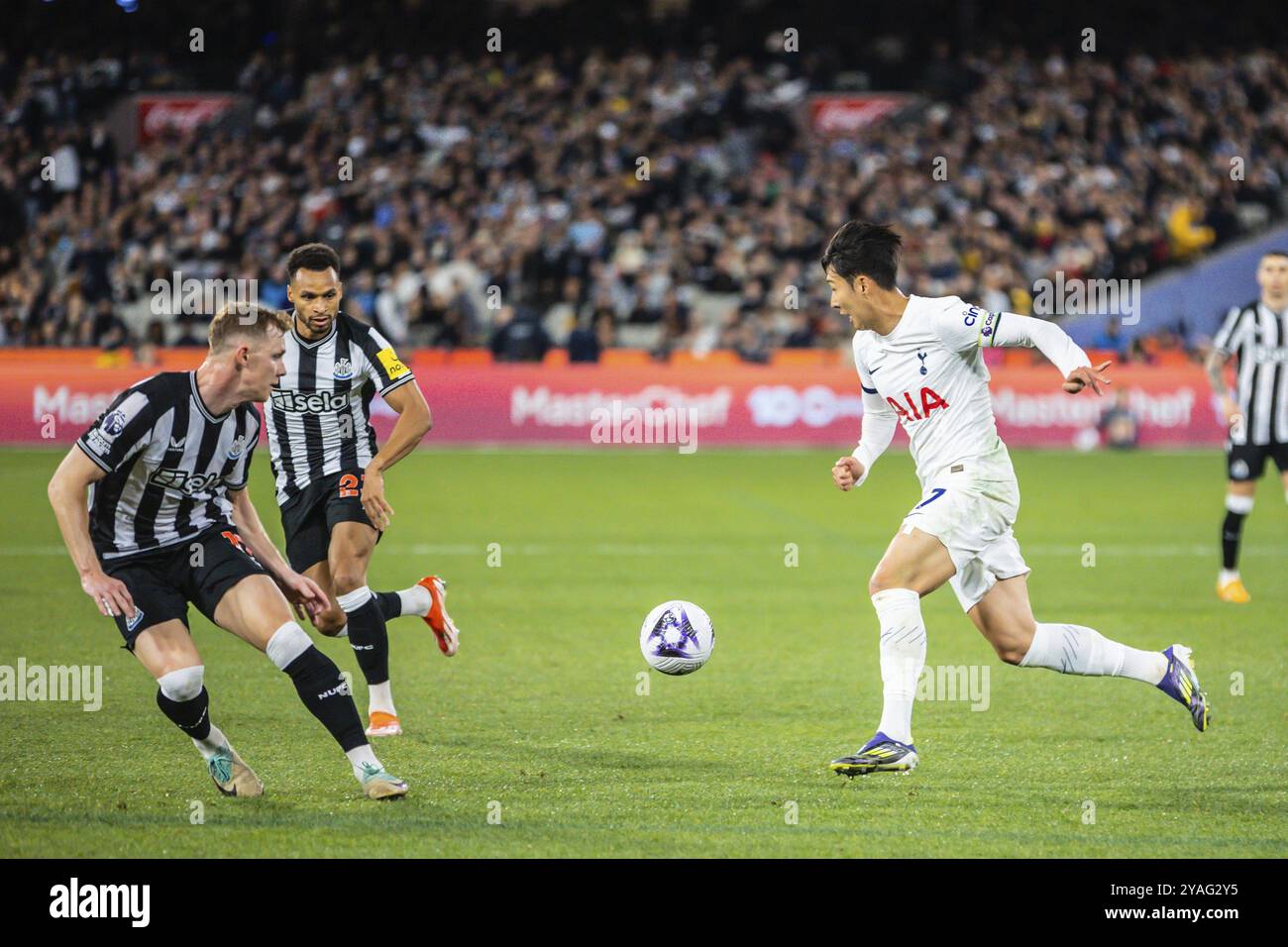 MELBOURNE, AUSTRALIA, MAY 22: Heung Min Son of Tottenham Hotspur whilst ...