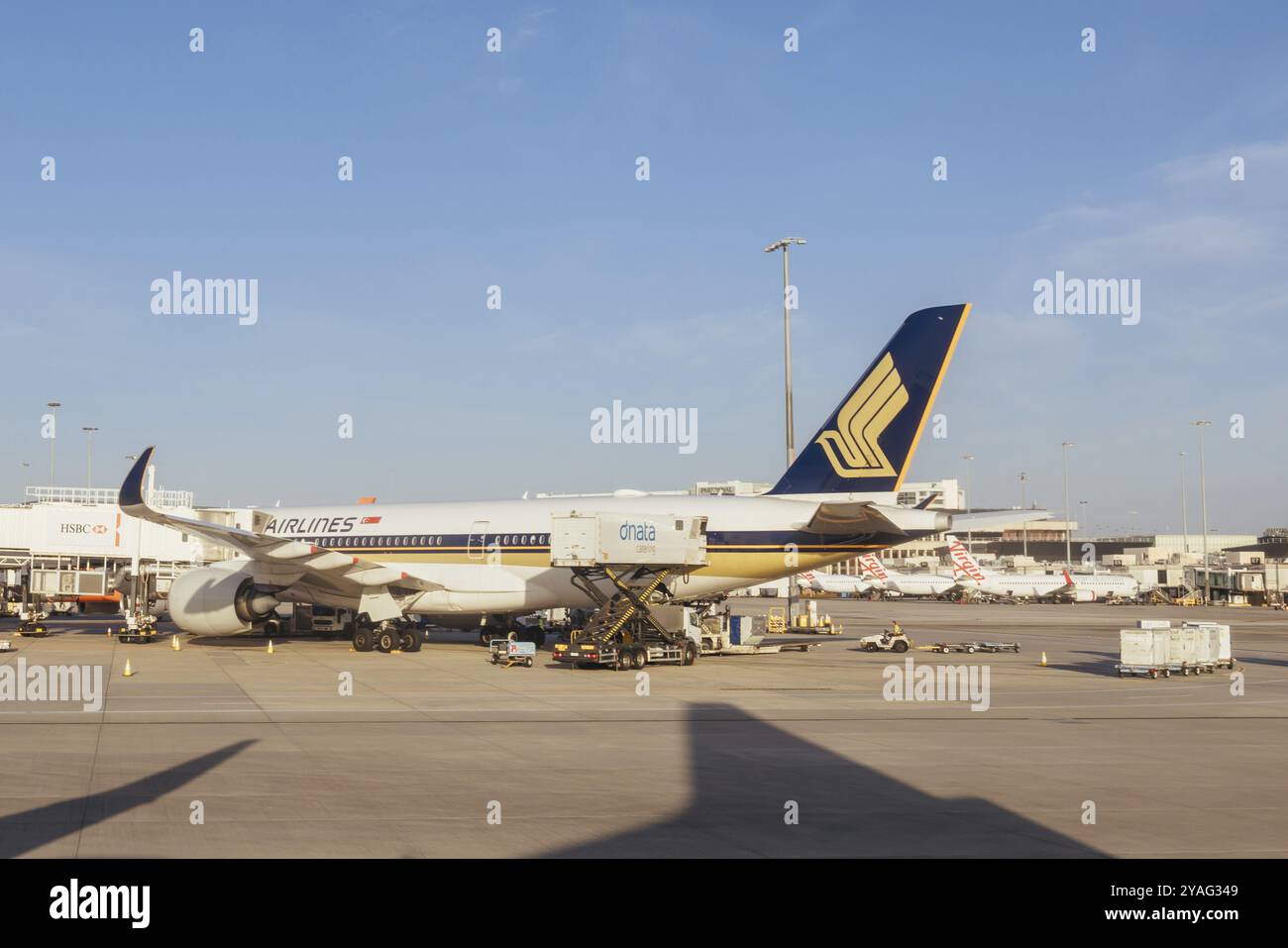 Melbourne, Australia, March 03 2023: Singapore Airlines aircraft at ...