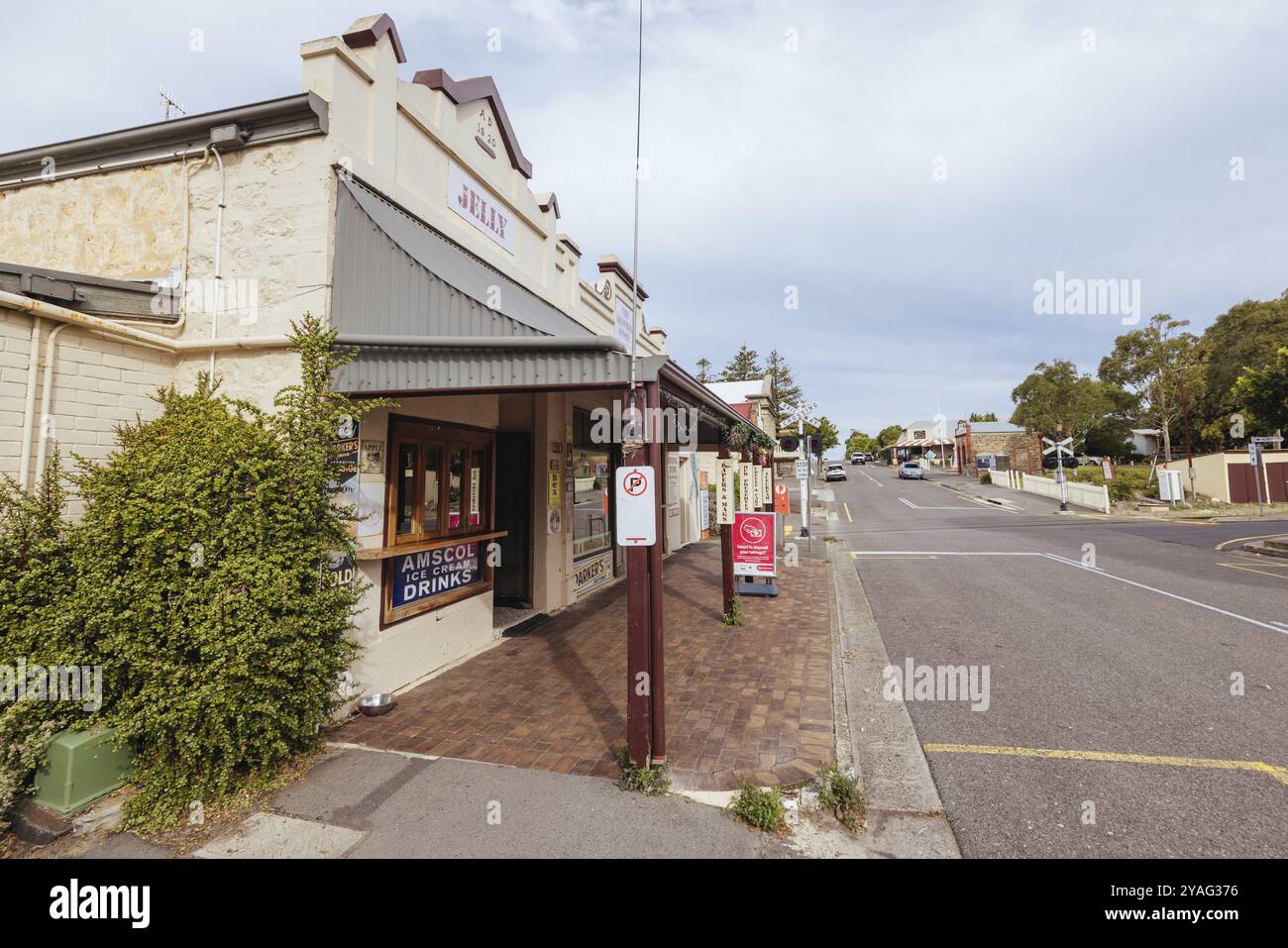 PORT ELLIOT, AUSTRALIA, April 14 2023: The iconic architecture of ...