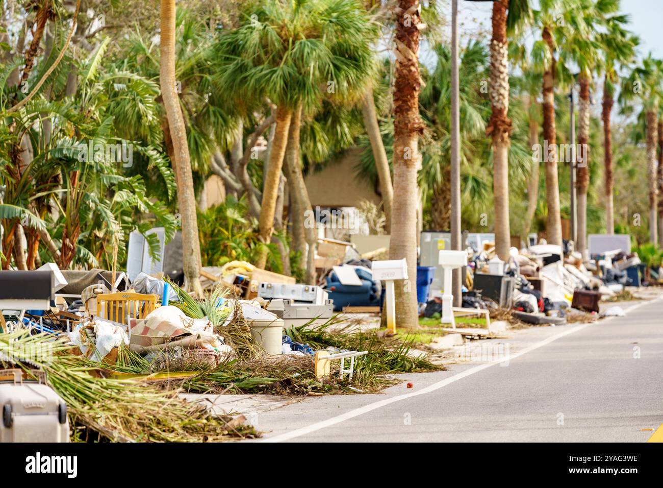 Home owners leaving piles of damaged furniture on the street after ...