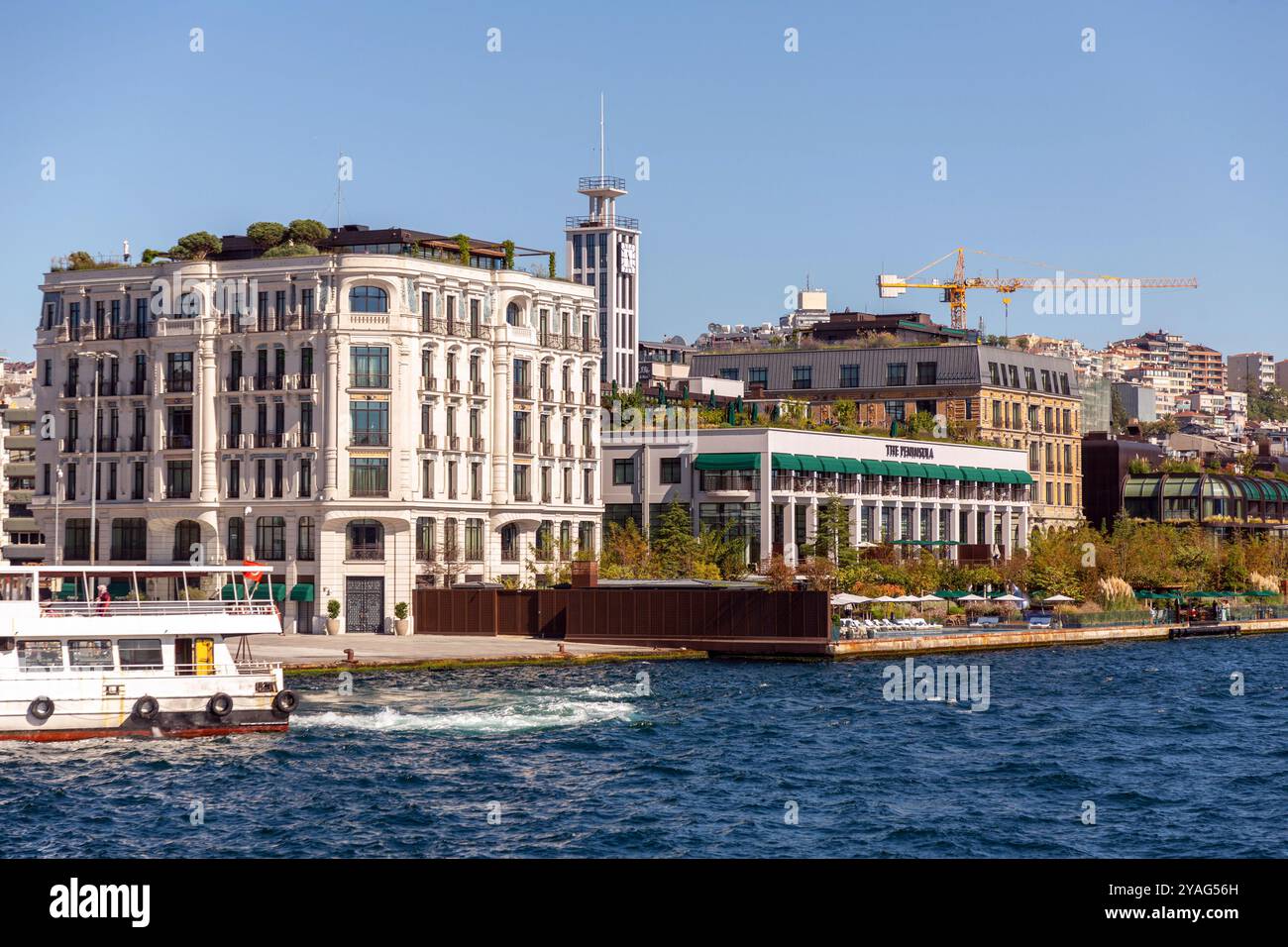 Istanbul, Turkiye - OCT 8, 2024: The Peninsula Hotel along the ...