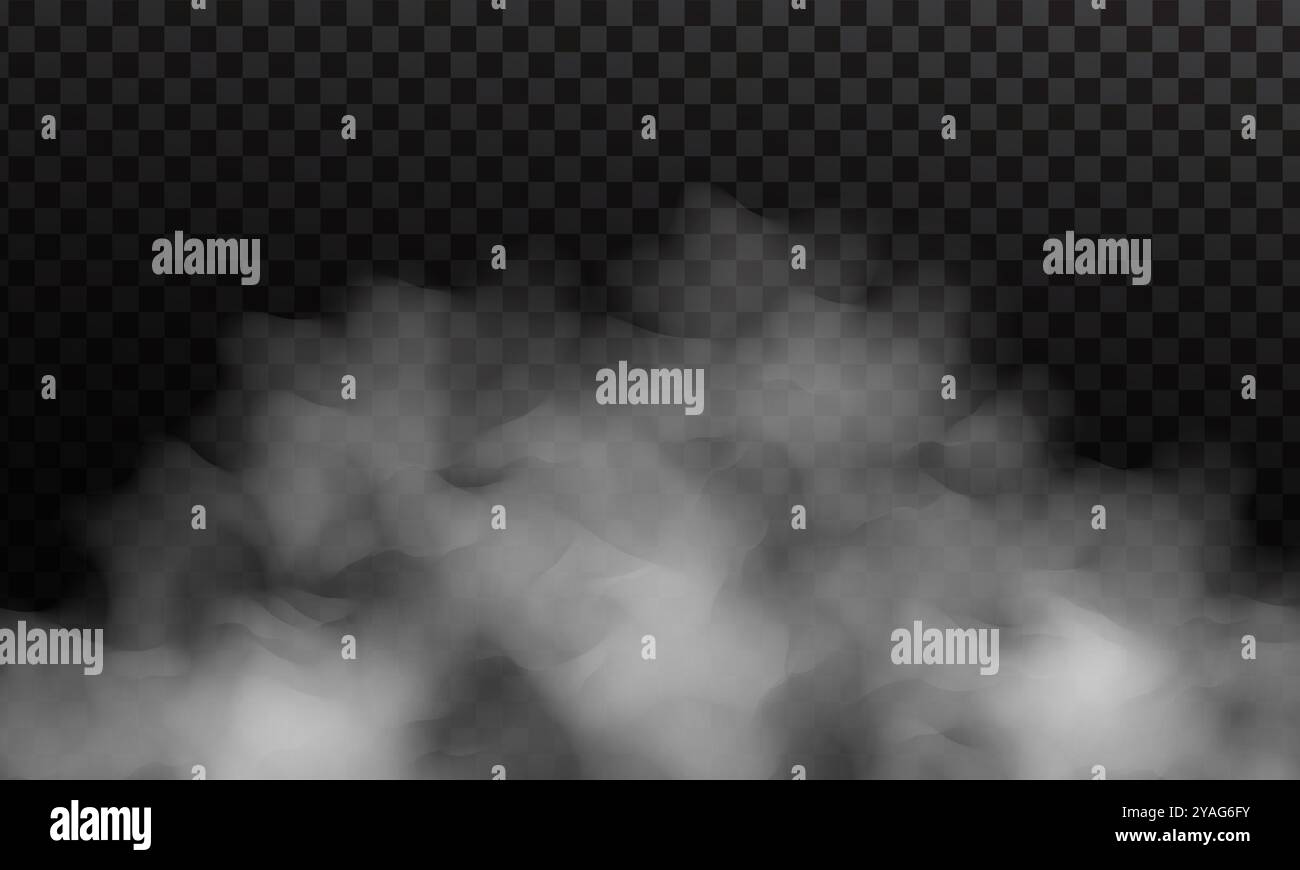Fog mist transparent effect Stock Vector Images - Alamy
