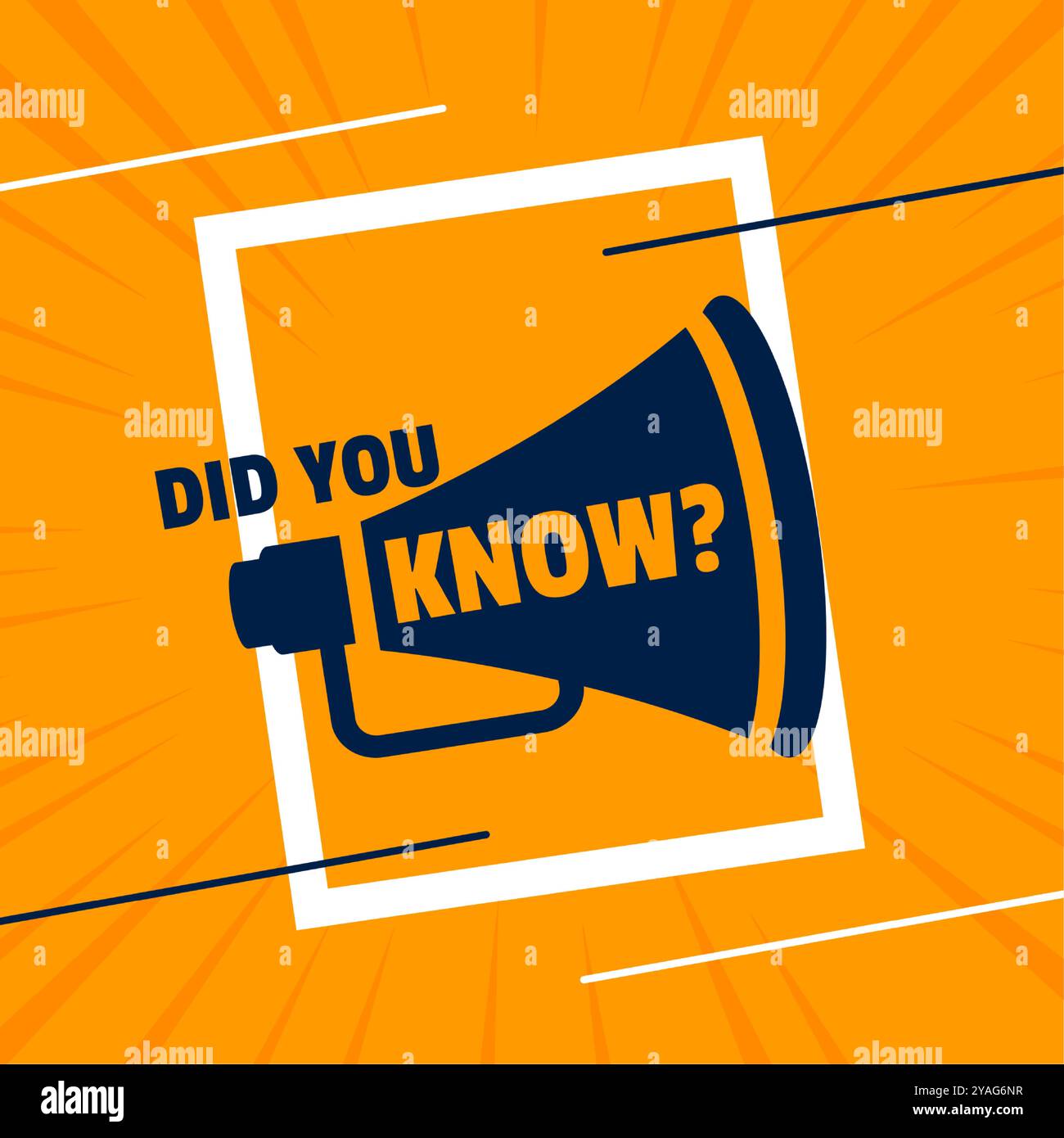did you know abstract background unveiling the hidden fact vector Stock ...