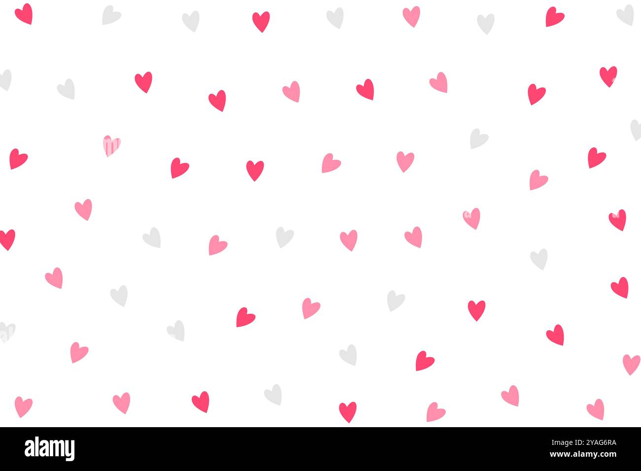 cute small love heart pattern wallpaper for textile fabric print vector ...