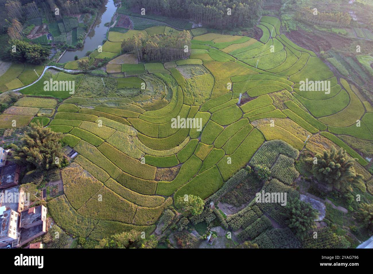 **CHINESE MAINLAND, HONG KONG, MACAU AND TAIWAN OUT** Aerial photo ...