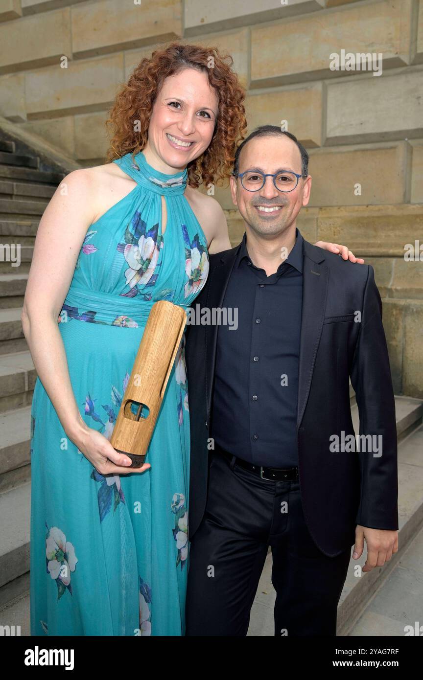 Shirley Brill und Jonathan Aner bei der Verleihung des Opus Klassik ...