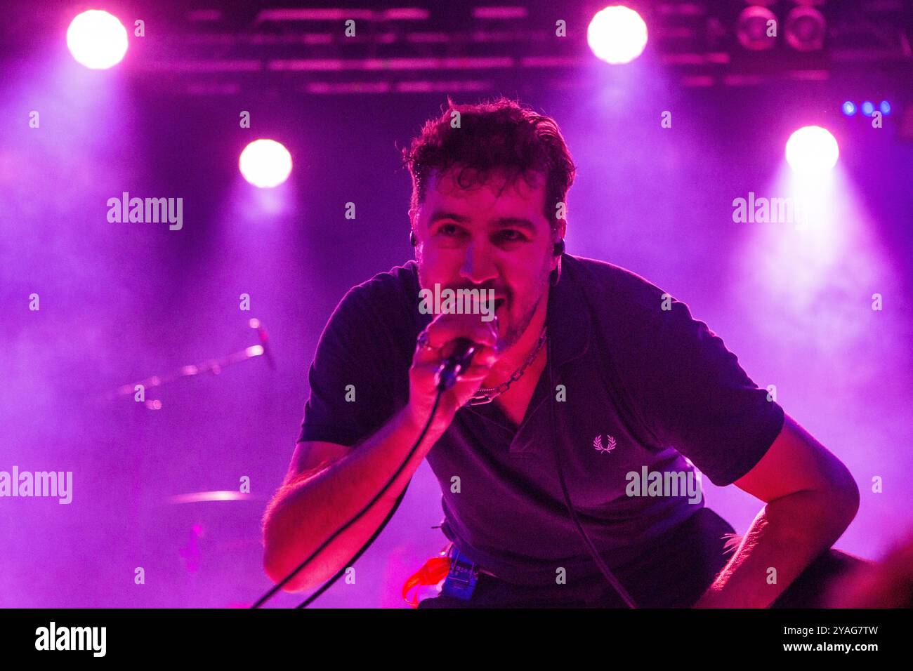 Oslo, Norway. 14th, September 2024. The British band SNAYX performs a ...