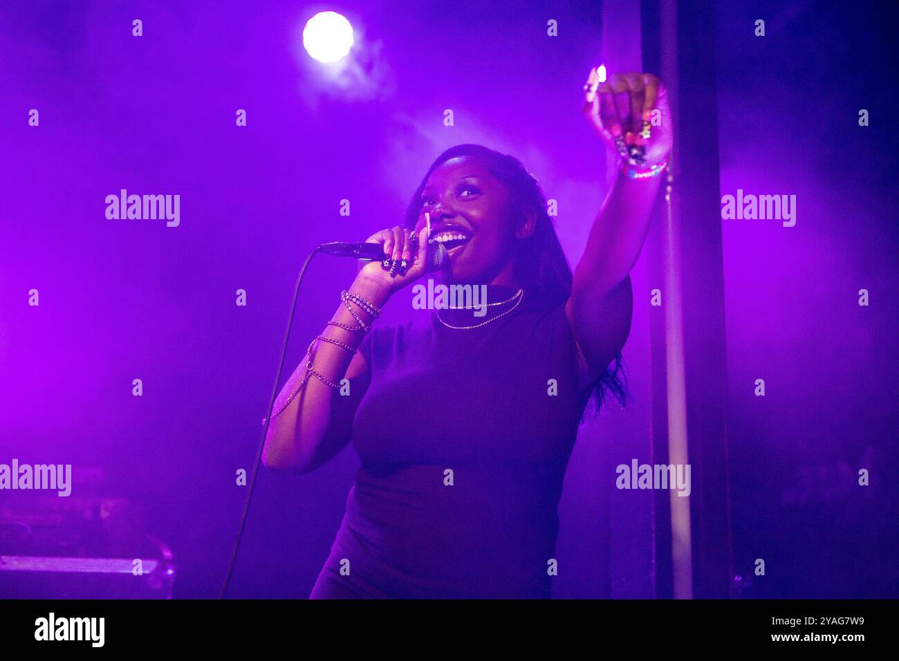 Oslo, Norway. 13th, September 2024. The American rapper Vayda performs ...