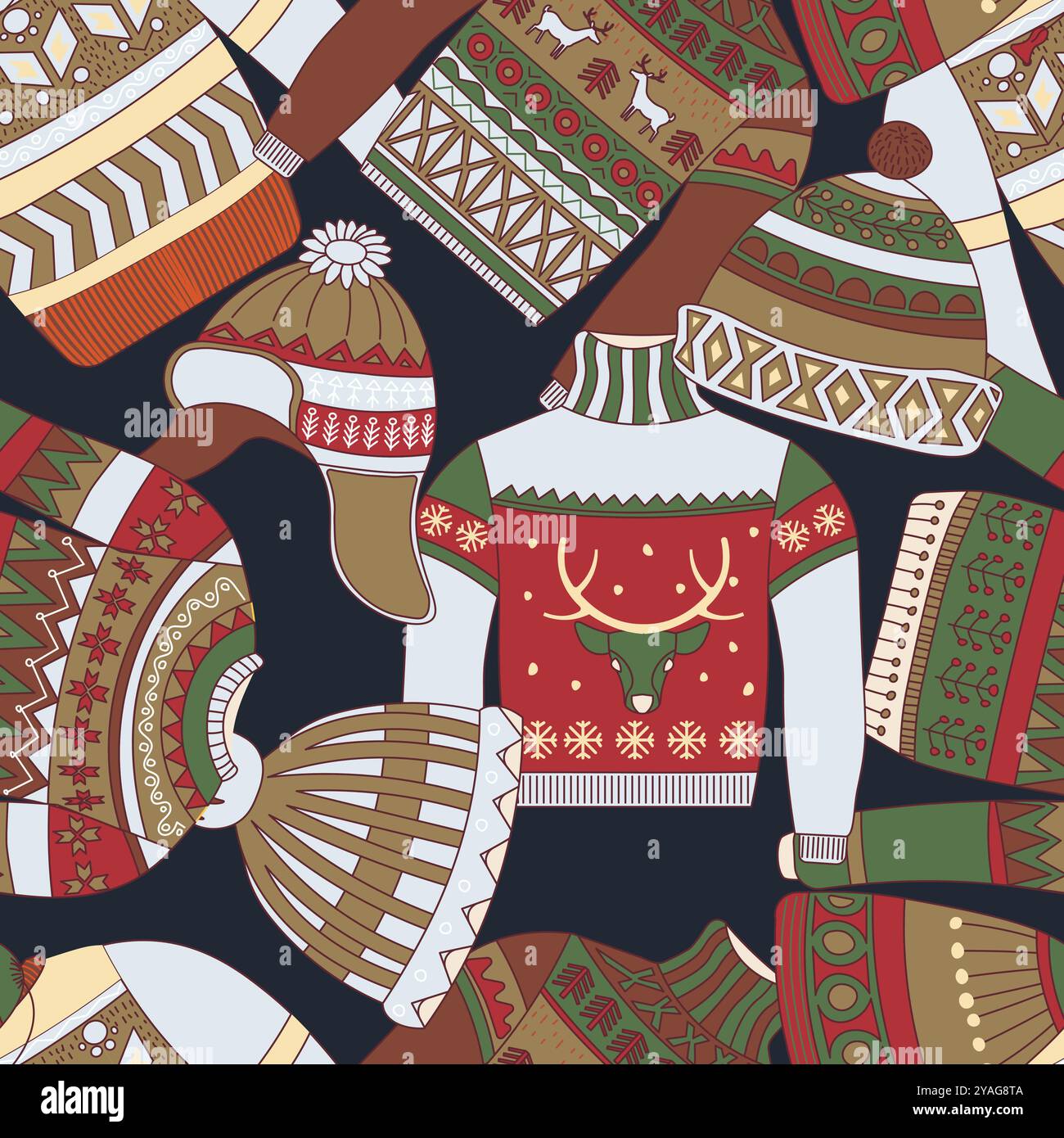 Rustic winter background Stock Vector Images - Alamy