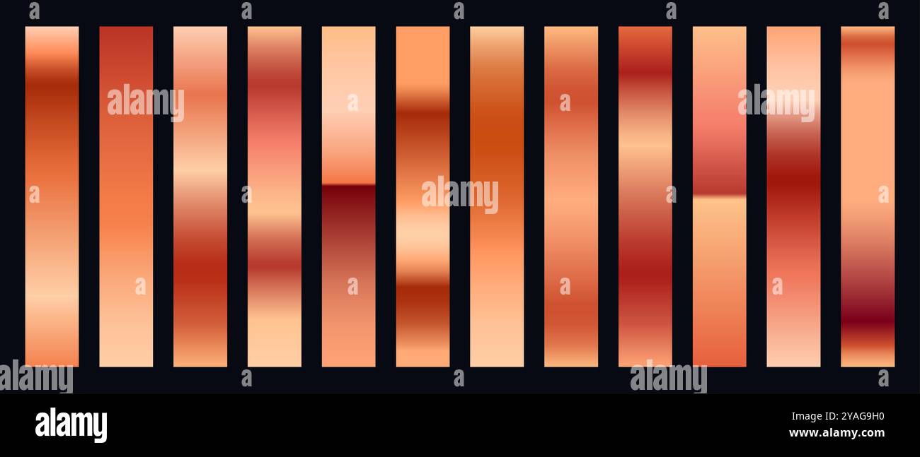 trendy peach color gradient palette background for web app backdrop ...