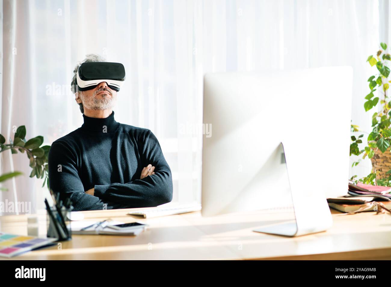 Vr office setup hi-res stock photography and images - Alamy