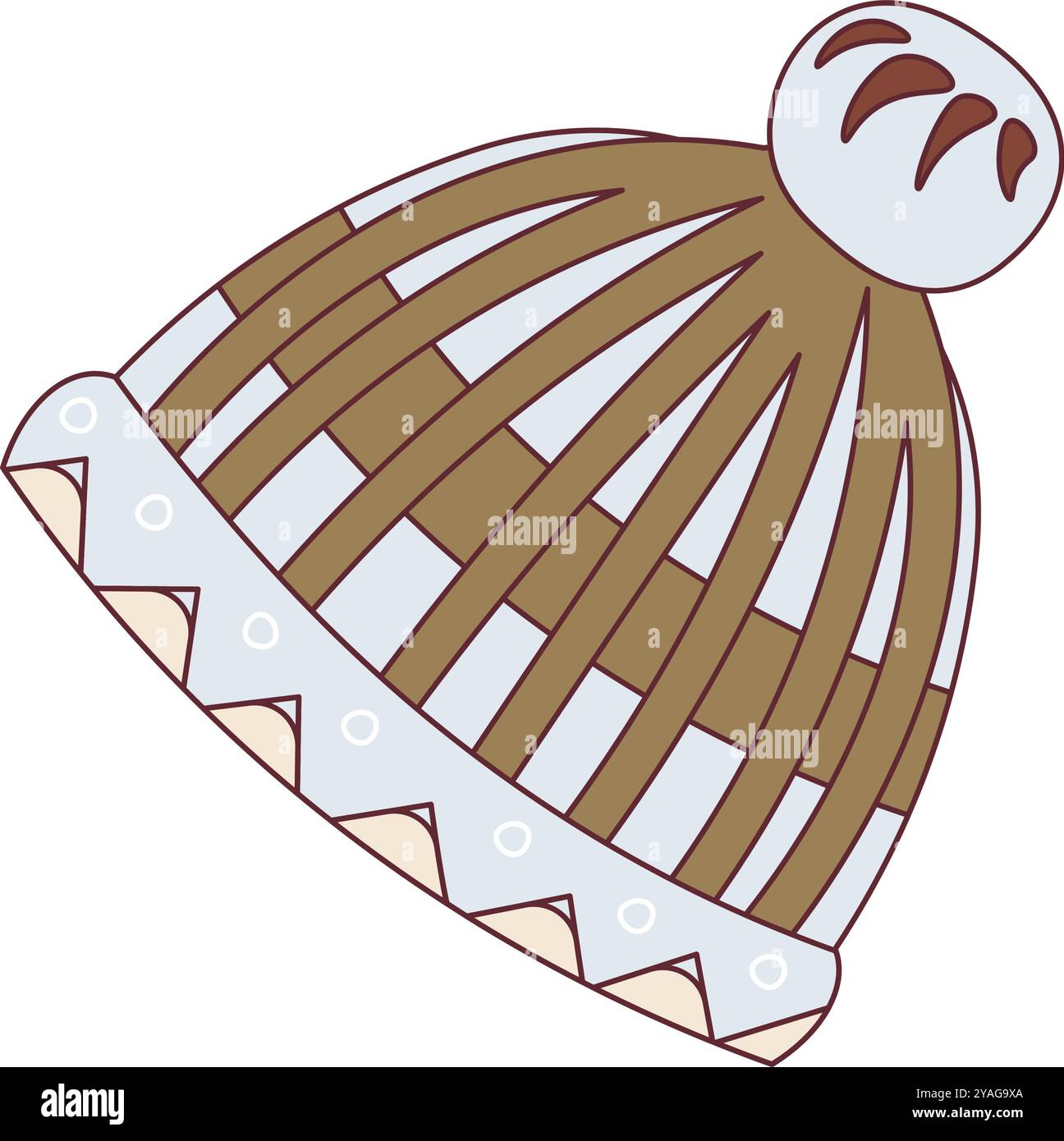 Christmas striped red white Stock Vector Images - Alamy