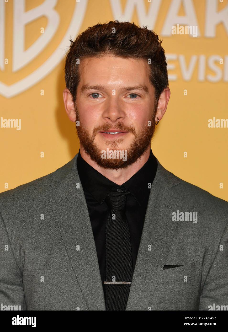 LOS ANGELES, CALIFORNIA - OCTOBER 10: Alex MacNicoll attends the Warner ...