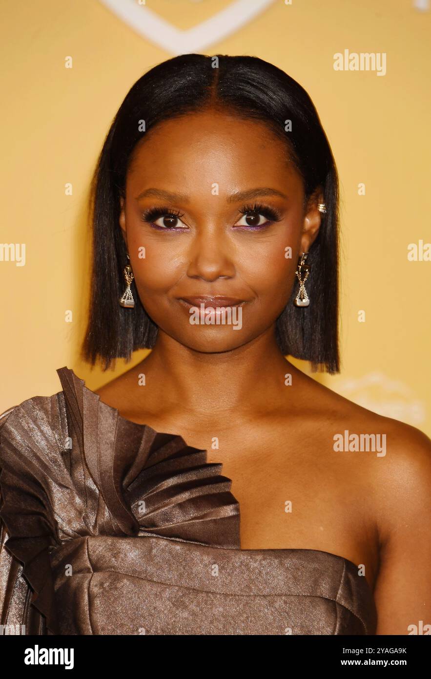 LOS ANGELES, CALIFORNIA - OCTOBER 10: Ashleigh Lathrop attends the ...