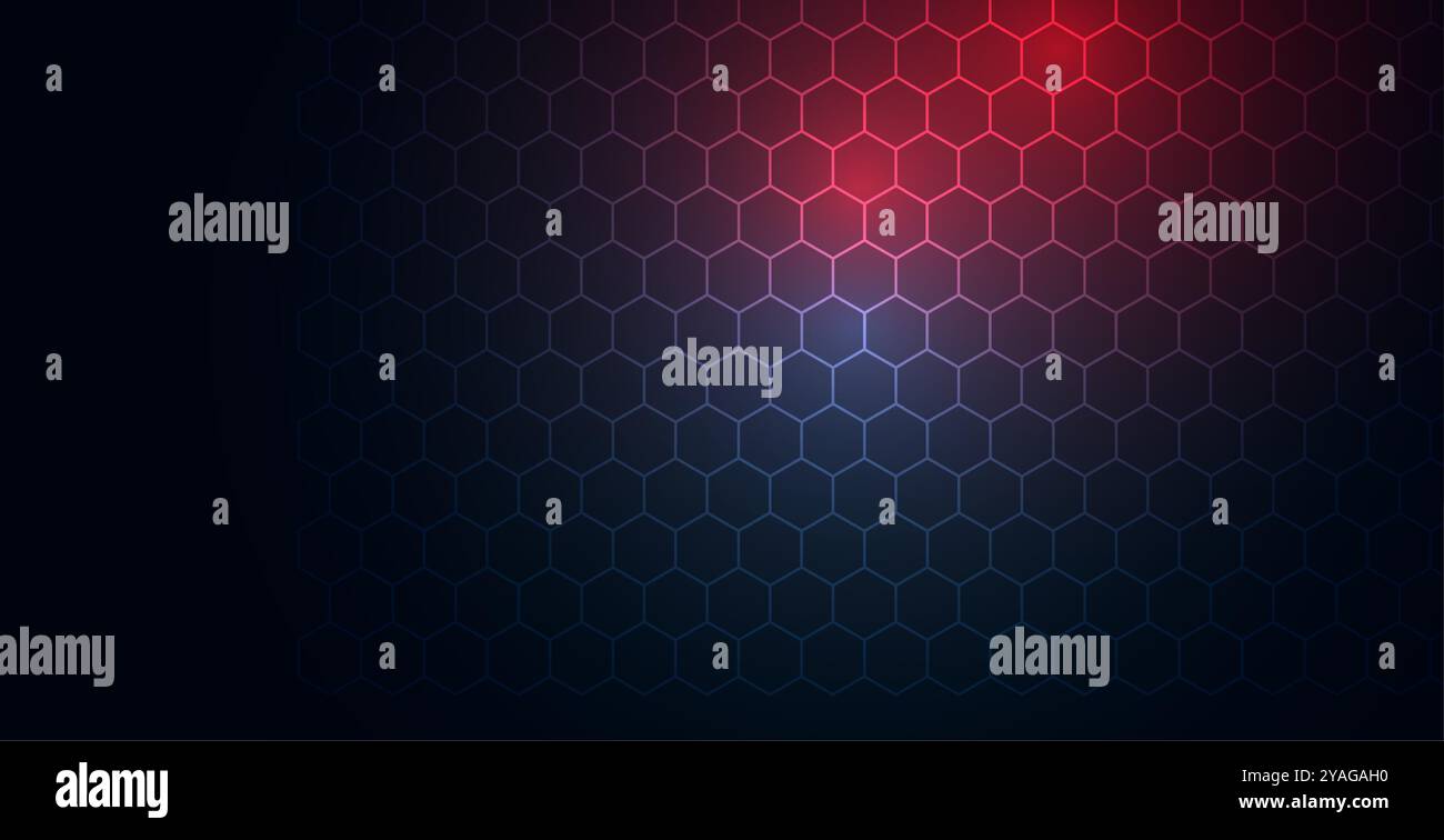 abstract honeycomb pattern futuristic backdrop for tech innovation vecto Stock Vector Image ...