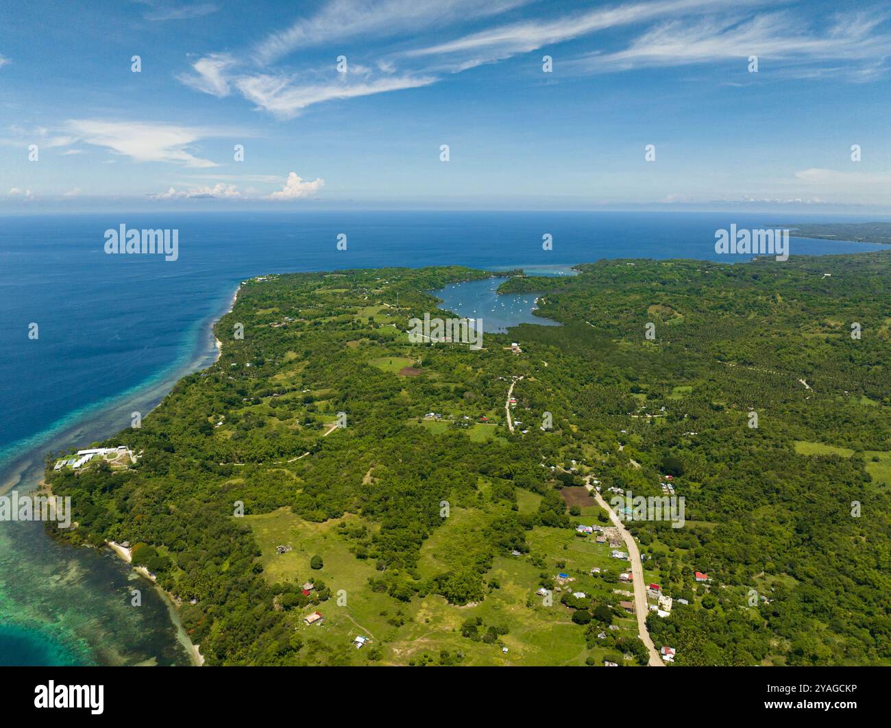 Island of Negros with mountains. Negros, Philippines Stock Photo - Alamy