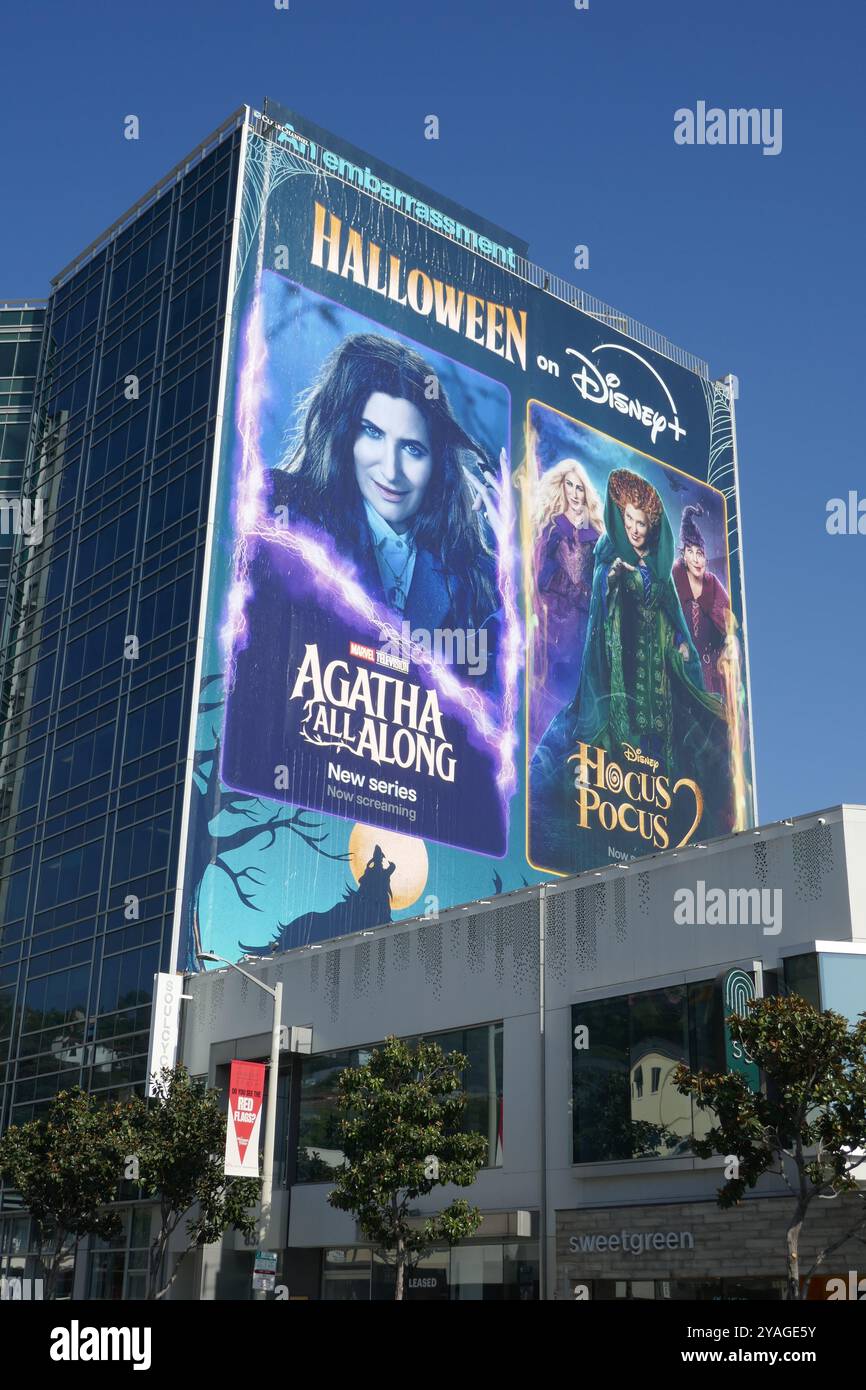 Los Angeles, California, USA 10th October 2024 Halloween Disney Plus ...