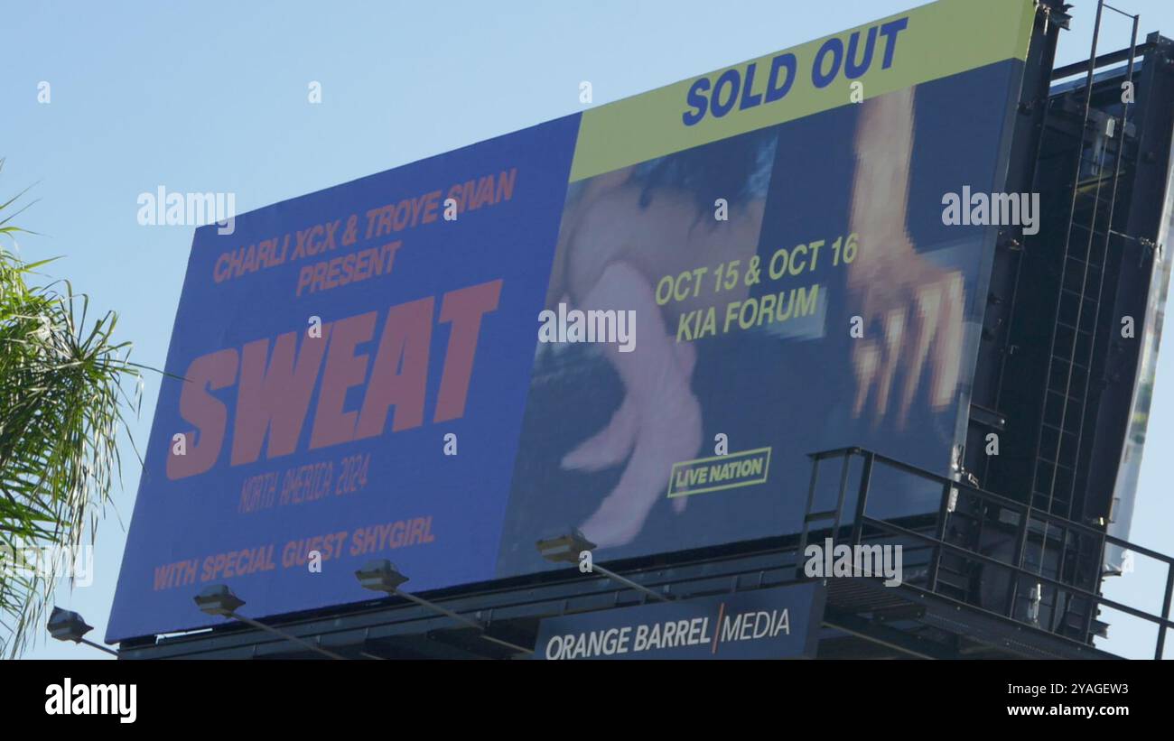 Los Angeles, California, USA 10th October 2024 Sweat Concert Sold Out ...