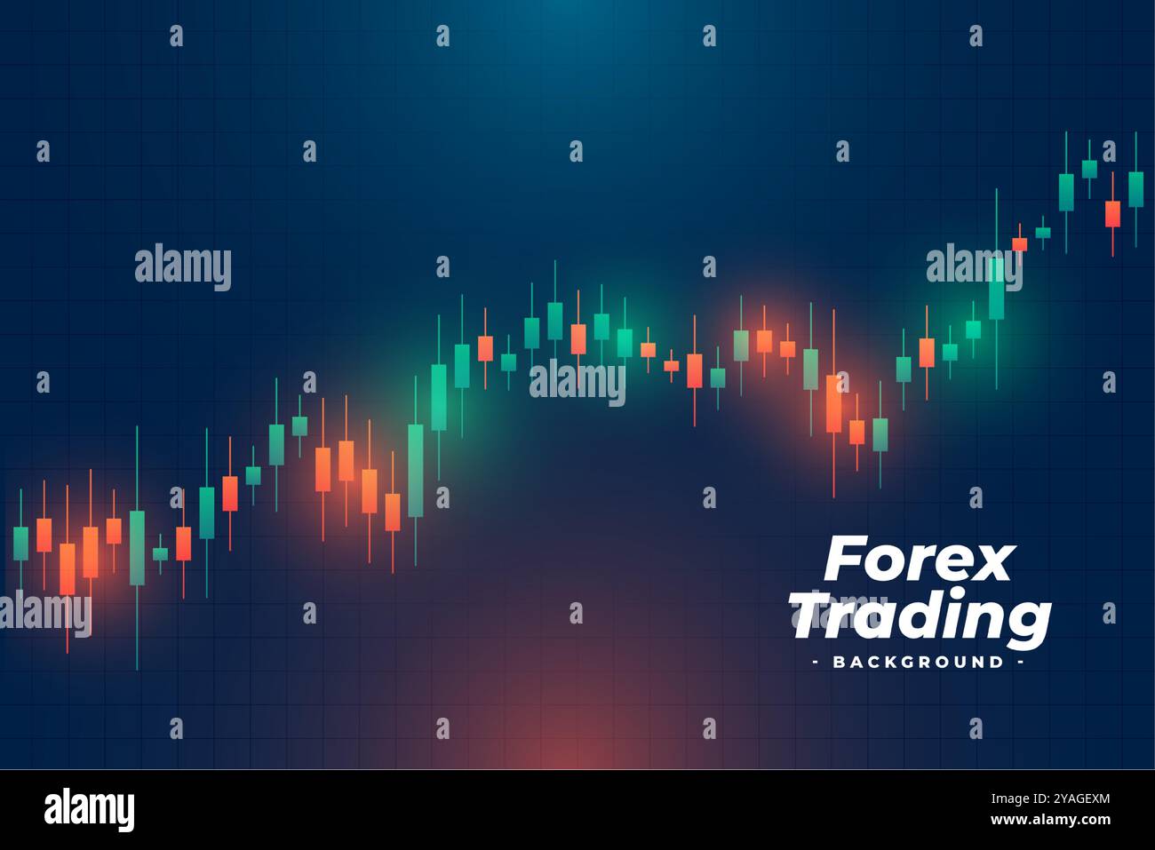 stock market graph background for economic growth vector Stock Vector ...