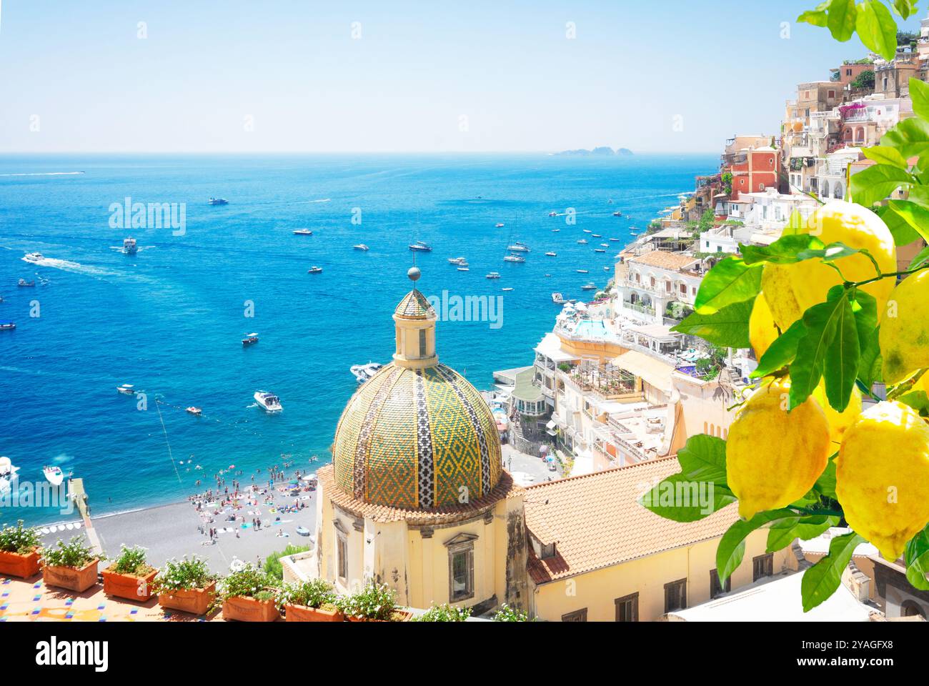 Positano resort, Italy Stock Photo - Alamy
