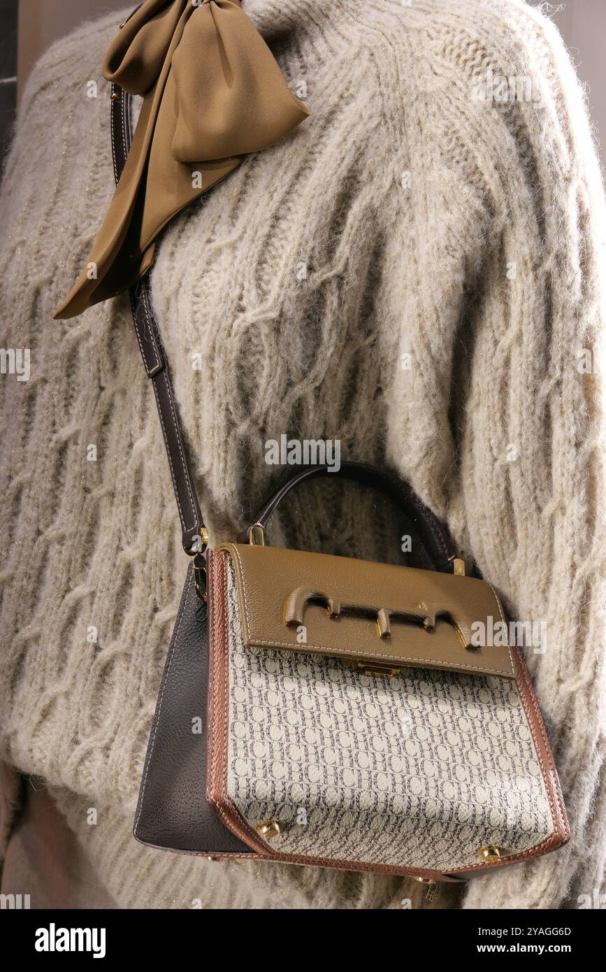 BAG FOR WOMEN ON DISPLAY INSIDE THE CAROLINA HERRERA FASHION BOUTIQUE ...