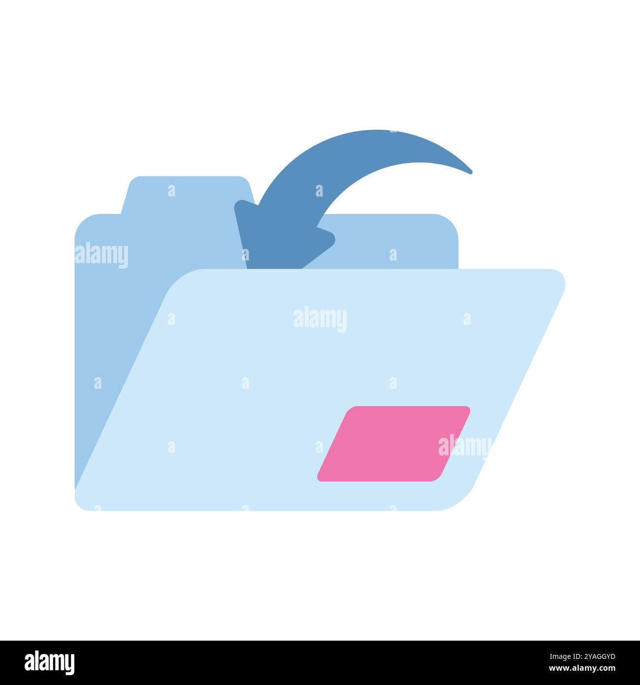 A beautiful vector of file with arrow is depicting data saving, ready ...