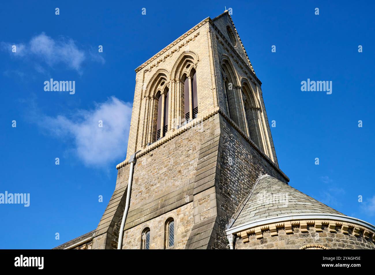 St Paul's Church Scotforth,Lancaster by Edmund Sharpe (1876 Stock Photo ...