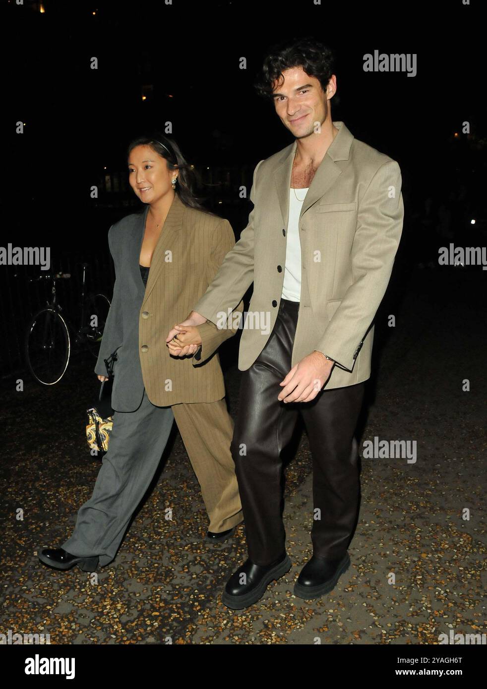 Ashley Park and Paul Forman at the "Emilia Perez" Netflix UK special ...
