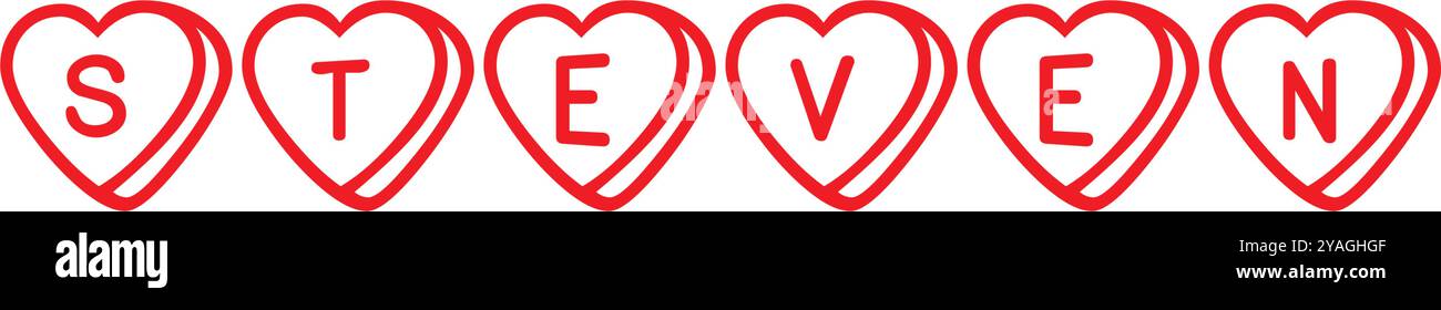 heart shape cute name design for print on tshirt,valentine gift,baby ...