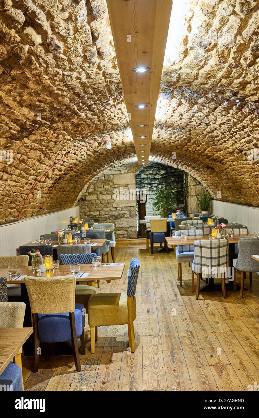 Interior of Merchant's restaurant and bar in Lancaster city centre ...