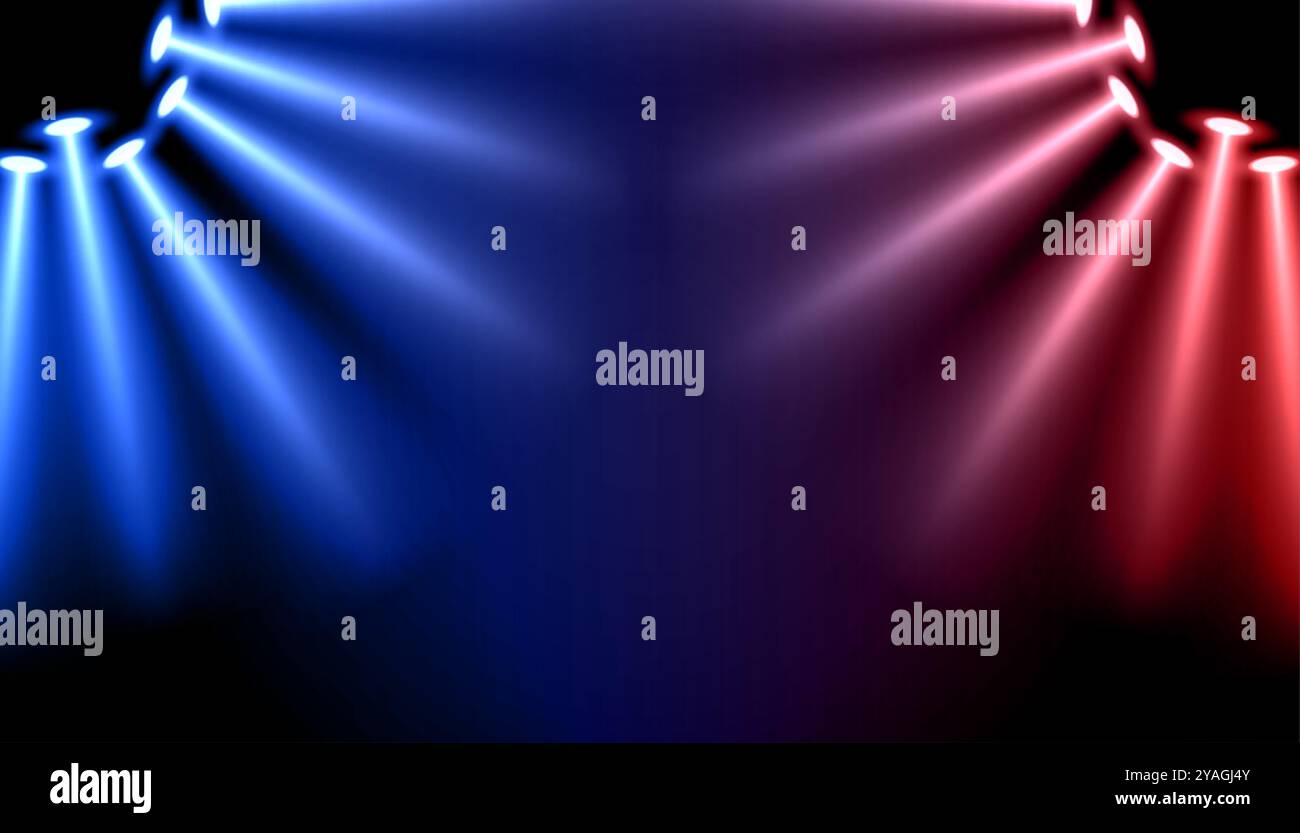 bright and glowing focus light effect background design vector Stock ...