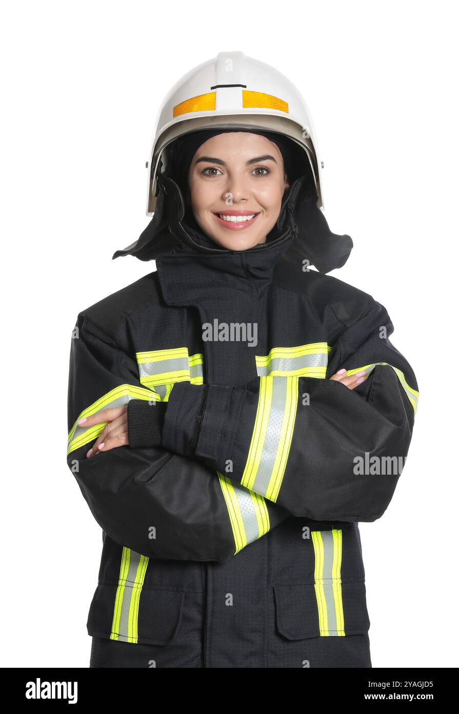 Female firefighter uniform hi-res stock photography and images - Alamy