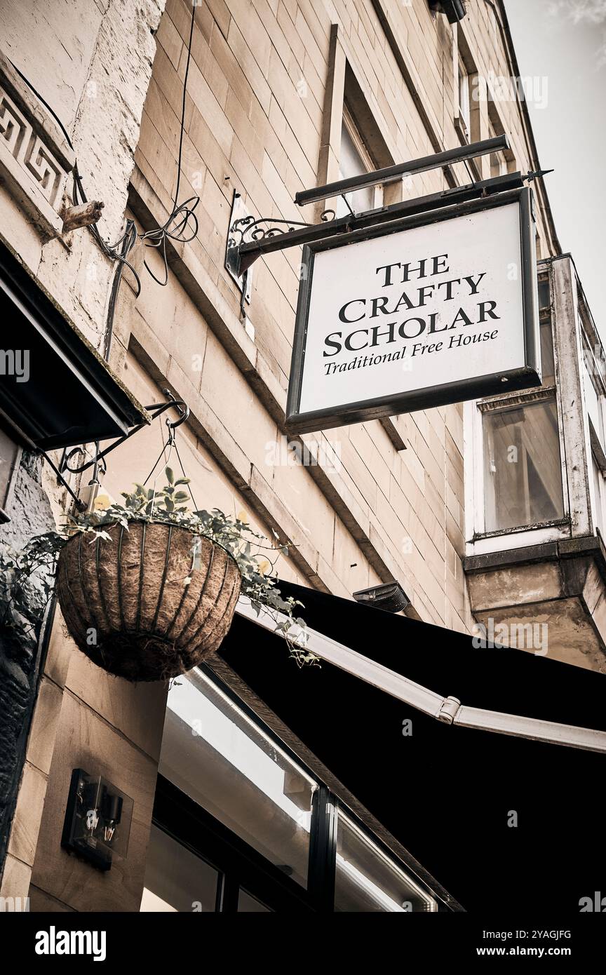 The crafty scholar in Lancaster,UK Stock Photo - Alamy