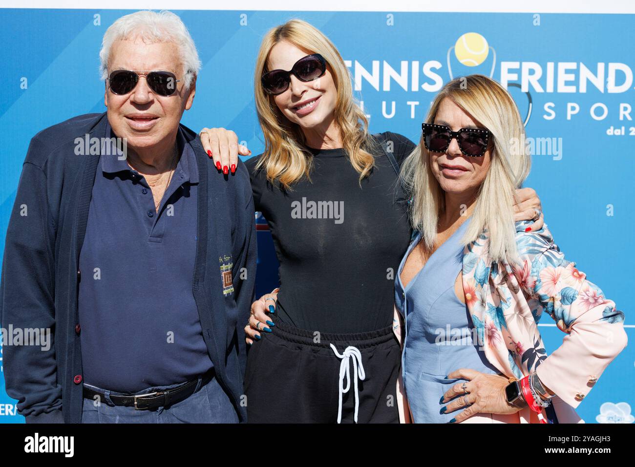 Nicola Pietrangeli, Stefania Orlando and Anna Pettinelli attending the ...