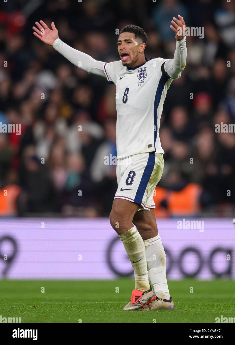 London, UK. 10th Oct, 2024. England v Greece - UEFA Nations League ...