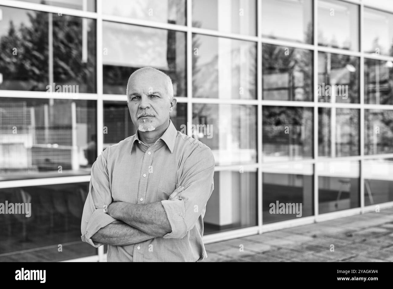 Portrait confident engineer Black and White Stock Photos & Images - Alamy