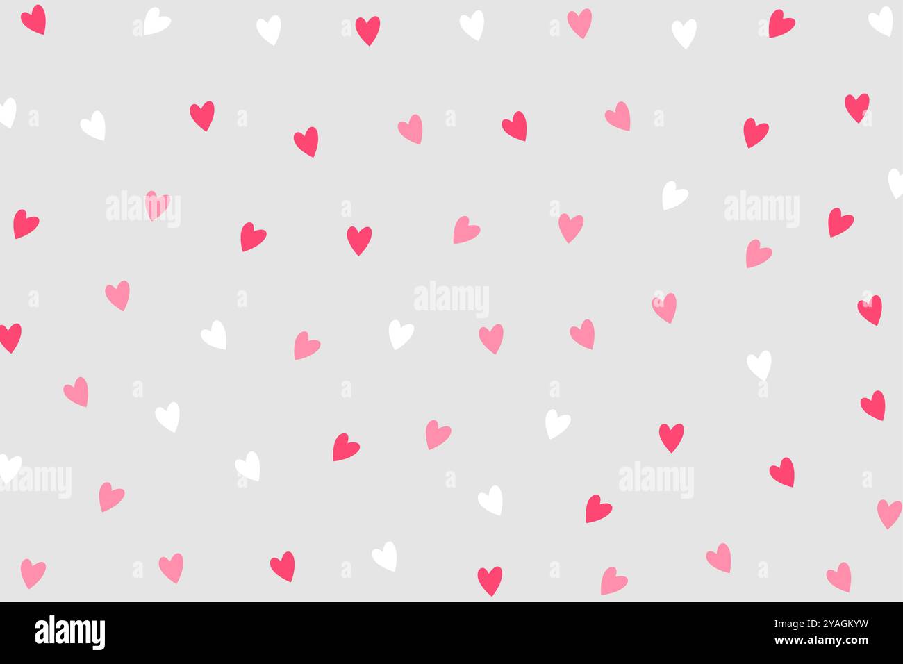 cute small love heart pattern backdrop for wrapping paper print vector ...