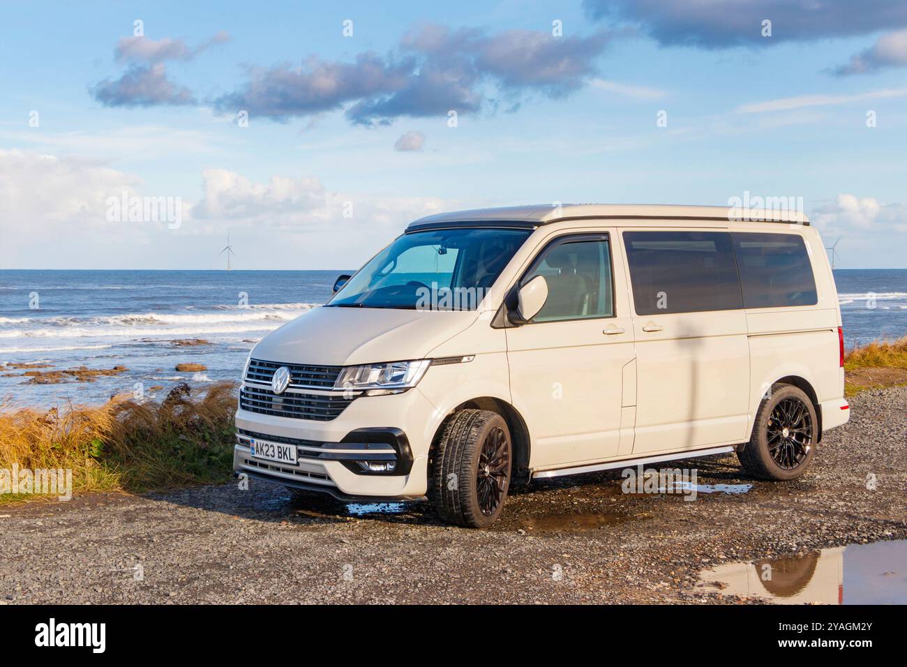 Vw transporter t6 hi-res stock photography and images - Alamy