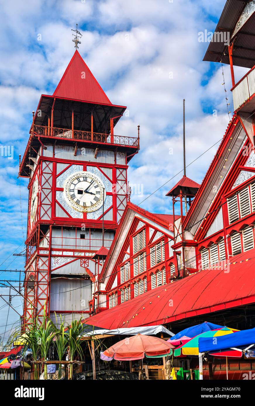 Stabroek Market, one of main attractions of Georgetown, the capital of ...