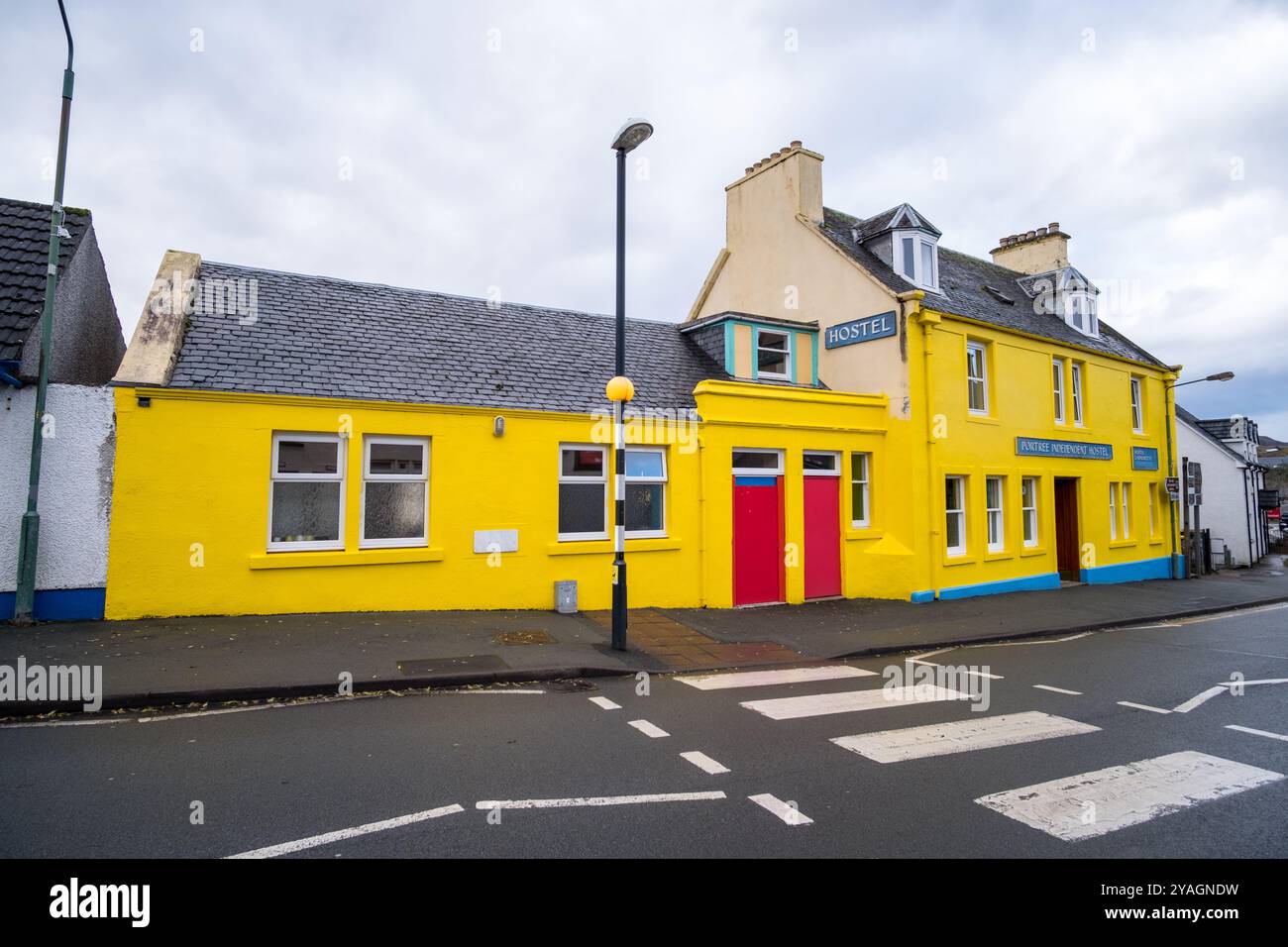 Portree is the largest town on hi-res stock photography and images - Alamy
