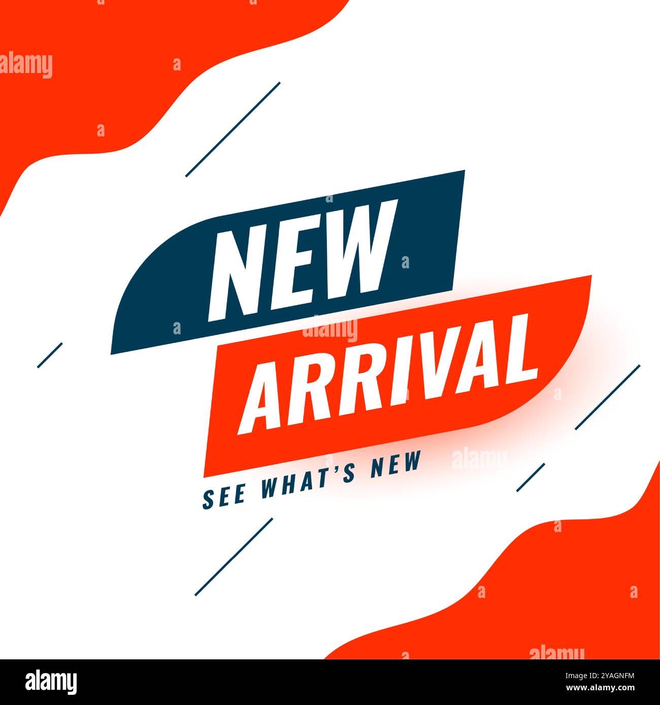 latest and new arrival promo template for fashionable brand vector ...