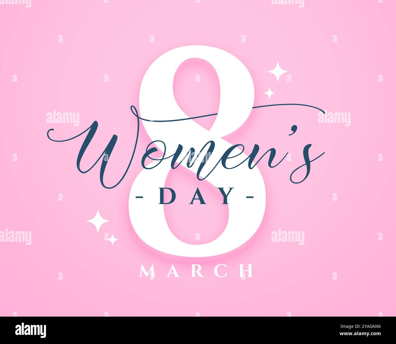 8th march women's day wishes background for womans right vector Stock ...