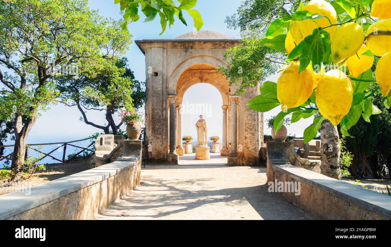 Ravello village, Amalfi coast of Italy Stock Photo - Alamy